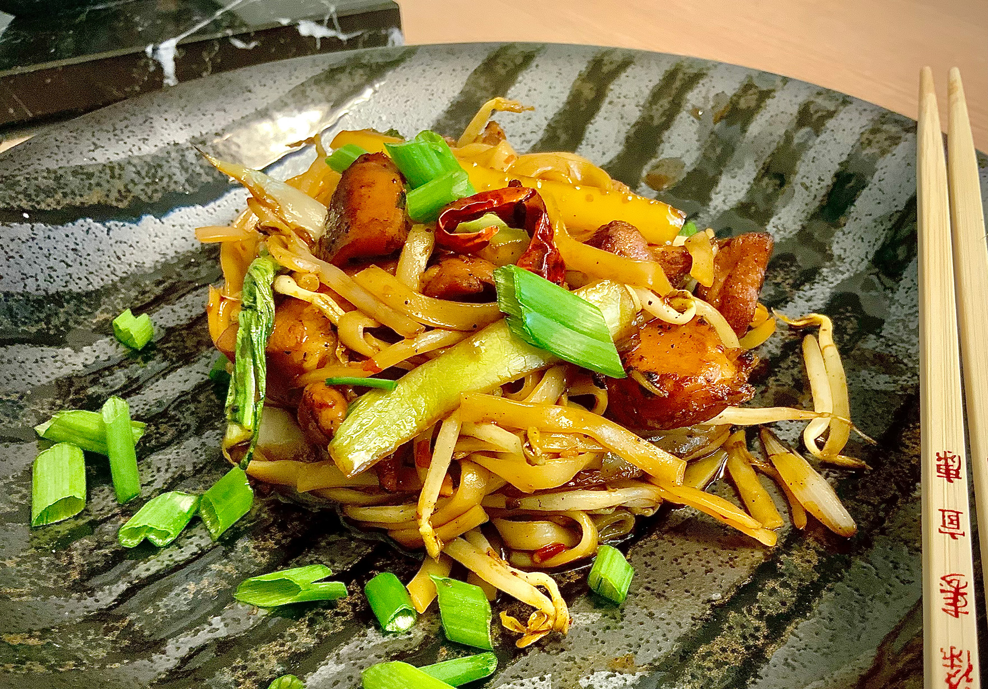 Chicken Chow Fun – Miss BeHavin's Haven