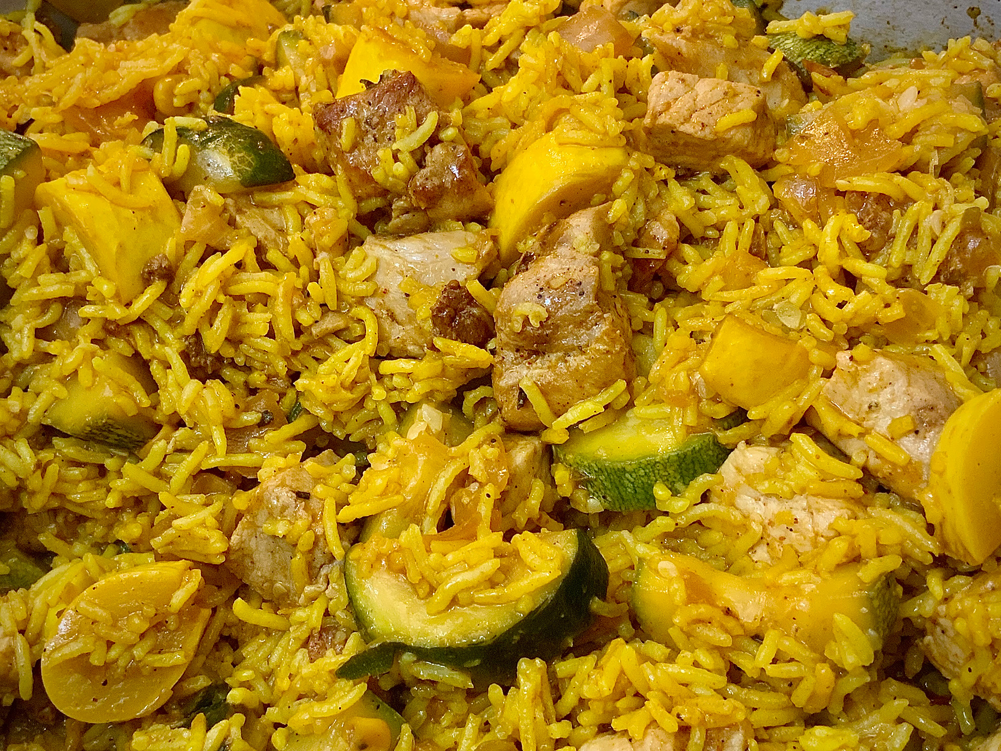 Calabaza con Cerdo y Arroz (Mexican Squash with Pork and Rice) – Miss ...